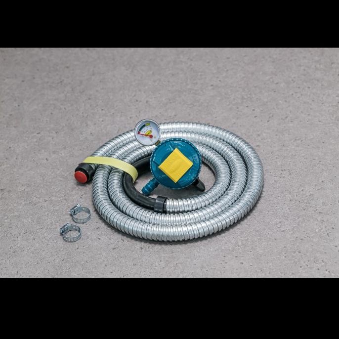 Jual SELANG & REGULATOR GAS QUANTUM QRL - 142 | Shopee Indonesia