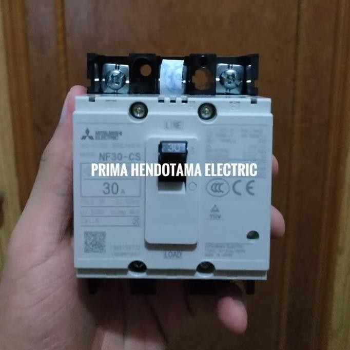 Jual HARGA DISC - Breaker MCCB NF30-CS 3P Mitsubishi | MCCB Mitsubishi 20A/3P 30A/3P | Shopee ...