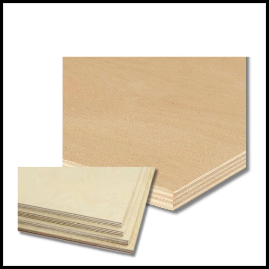 Jual TRIPLEK MULTIPLEK 18MM PLYWOOD MERANTI POTONGAN / CUSTOM UKURAN ...