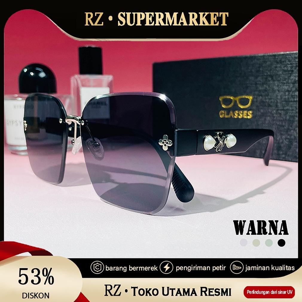 Jual HJK Free Dompet & Lap Kacamata Sunglasses / Kacamata Perlindungan UV untuk wanita agar ...