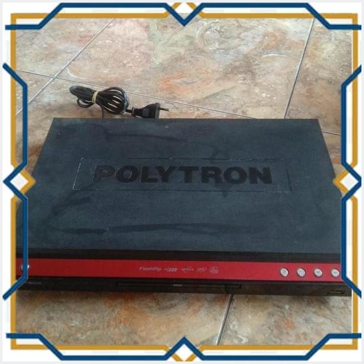 Jual [SAM] DVD VCD CD PLAYER POLYTRON DVD2165 KONDISI MASIH BERFUNGSI ...