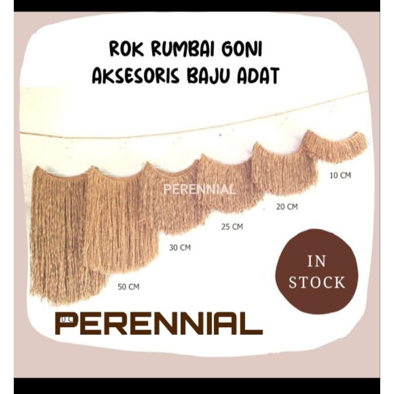 Jual YZ Rok Rumbai Goni Baju Adat Papua Bbgai Ukuran / Rok Rumbai Papua ...
