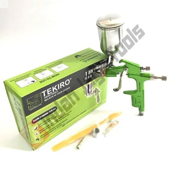 Jual TERMURAH TEKIRO SPRAY GUN K-3 TABUNG ATAS - SEMPROT CAT AIR K3 ...