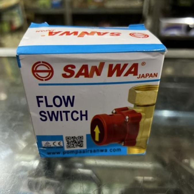 Jual flow switch 1" x 3/4" pendorong pompa air otomatis sanwa japan | Shopee Indonesia