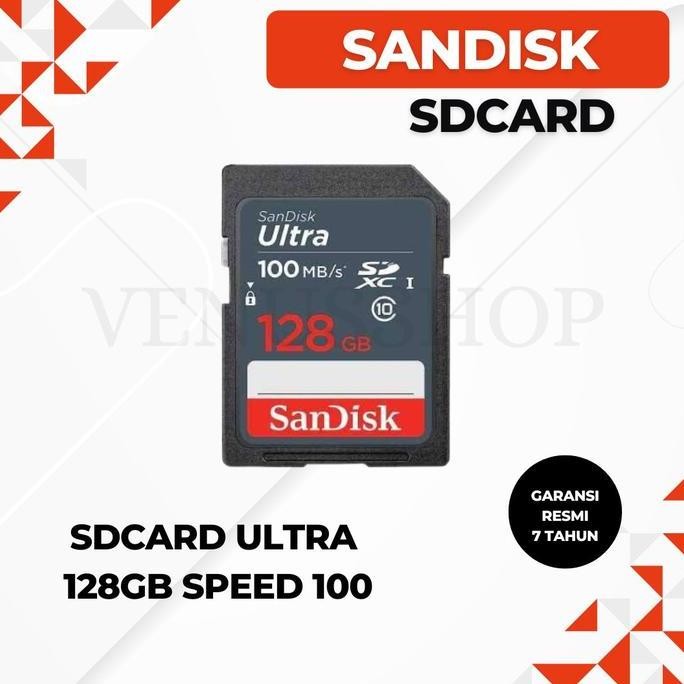 Jual HARGA DISC - SANDISK ULTRA SD CARD 128GB 100MB/S - SDXC CARD ULTRA ...