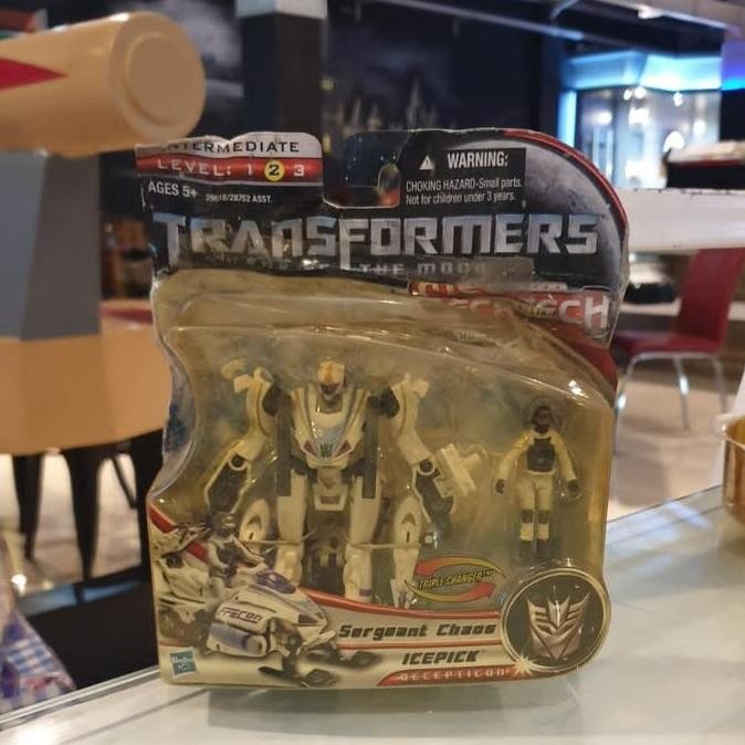 Jual Hasbro Transformers Decepticon Sergeant Chaos Icepick | Shopee ...