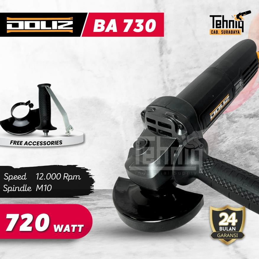 Jual Mesin Gerinda Tangan - Gurinda Potong Besi 4 DOLIZ BA 730 / BA 735 ...