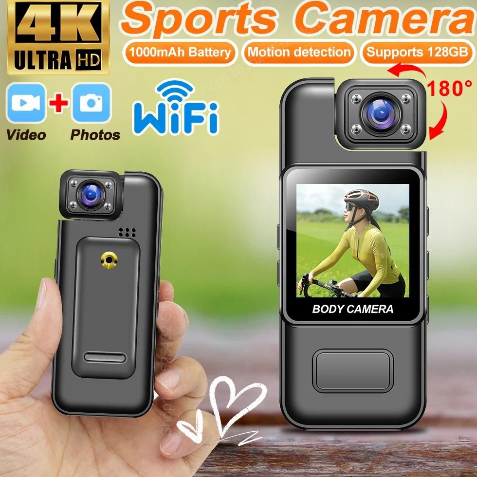 Jual Ultra Hd 4K Wifi Mini Camera Portable Digital Video Recorder ...