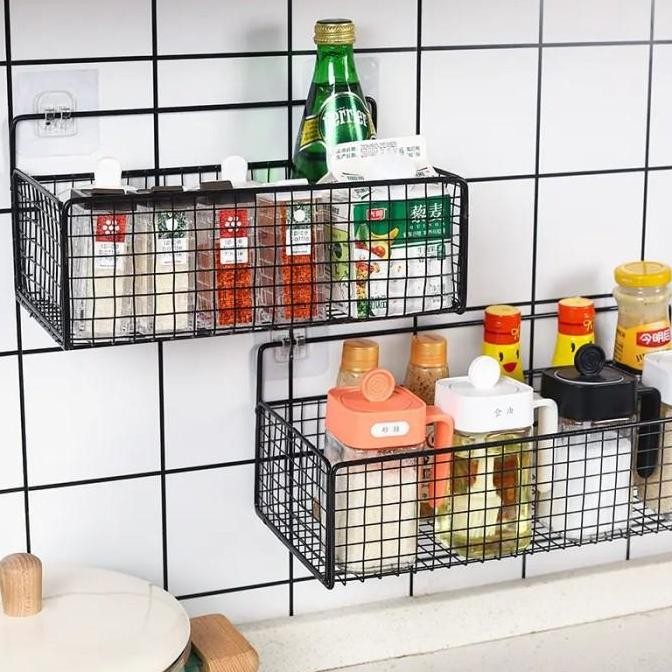 Jual Rak Gantung Tempel Dinding Aluminium / Organizer Rack Kamar Mandi ...