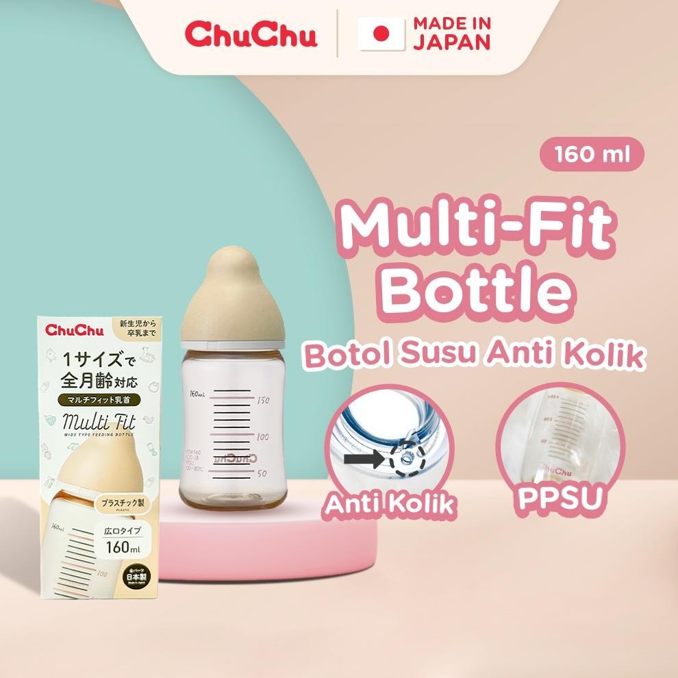 Jual MARS ChuChu Baby PPSU Bottle Multi-Fit (Wide Neck) - 160ml | Shopee Indonesia