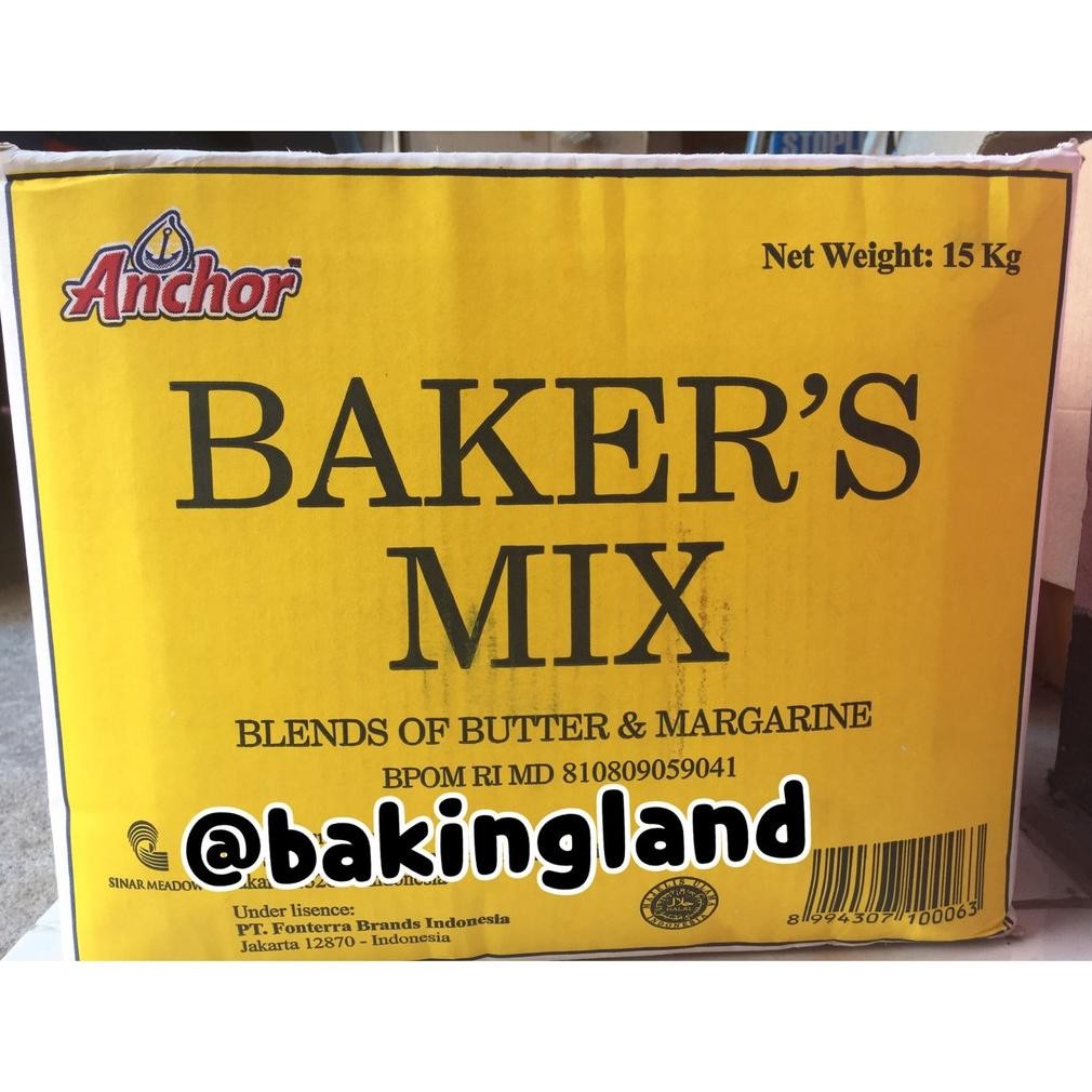 Jual Baker Mix Butter Blend Margarine 1kg | Shopee Indonesia