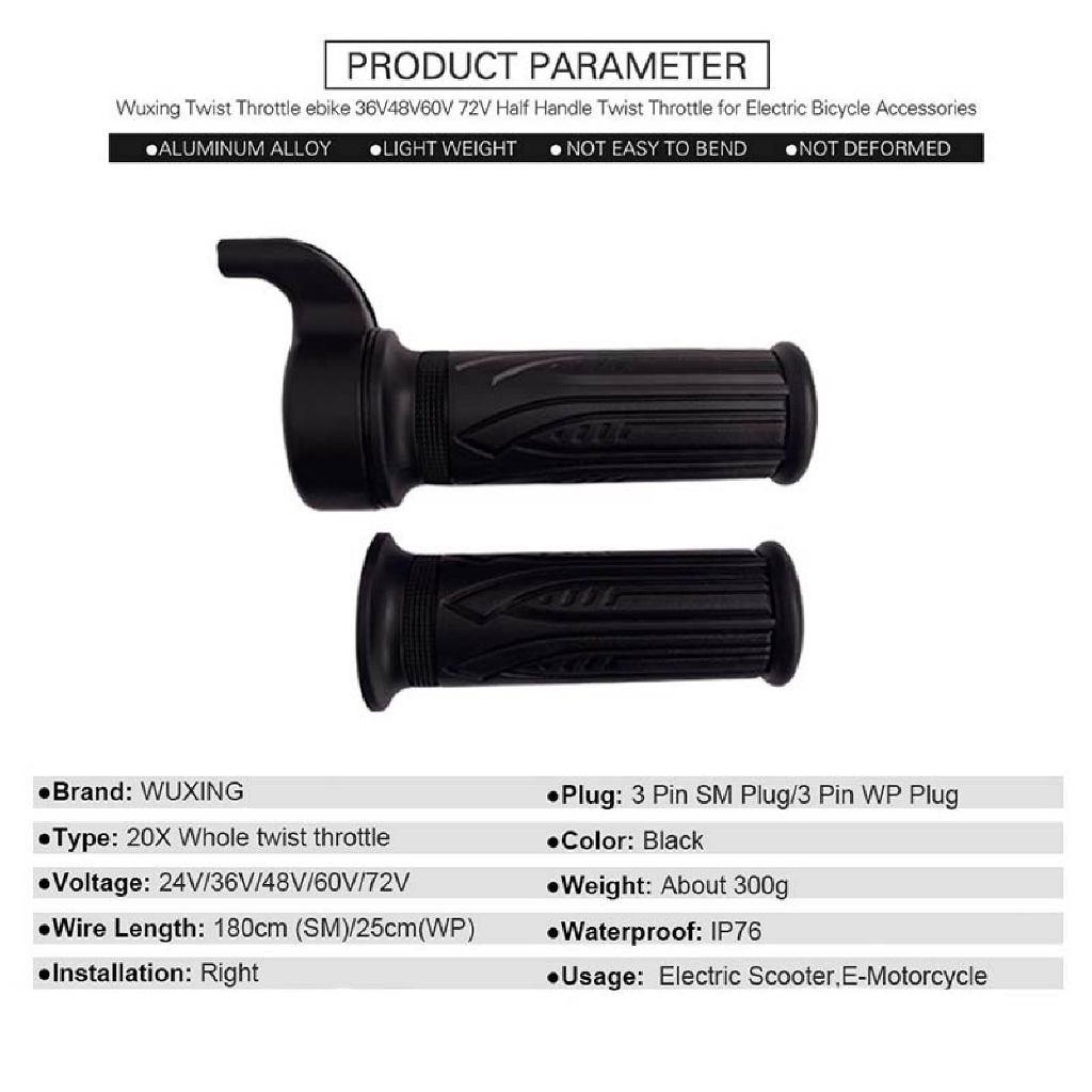 Jual Grip Gas Sepeda Listrik,Universal Skuter Elektrik Throttle,Speed ...