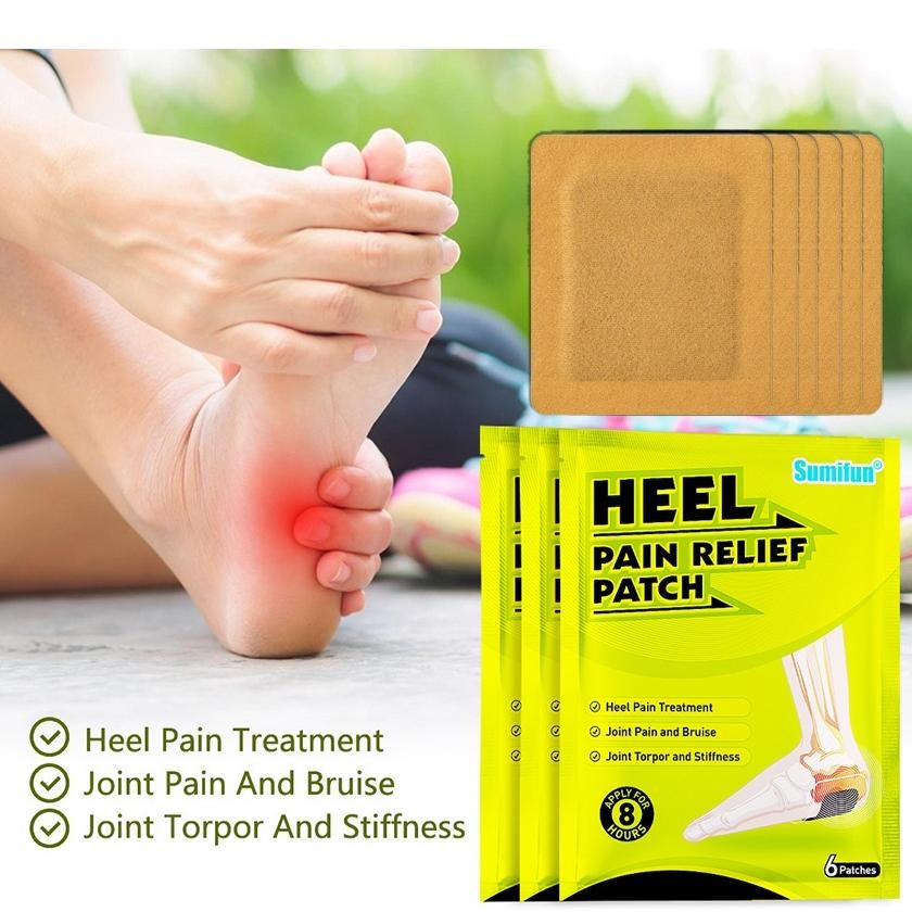 Jual Premium 6Pcs koyo tumit sakit kaki Sumifun Plester Koyo Nyeri Kaki ...