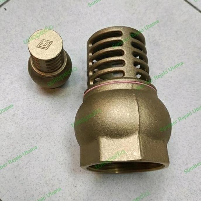 Jual Foot Valve Brass Kuningan Drat 21/2"Inch Kode 8821 | Shopee Indonesia