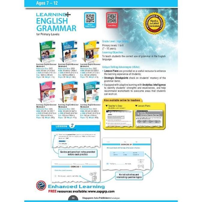 Jual Sap - Learning English Grammar Workbook Buku Latihan Tambahan ...