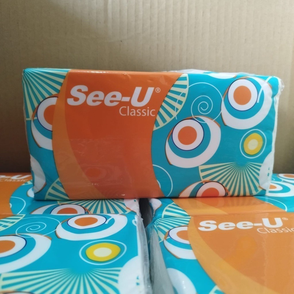 Jual Tisu See-U facial classic 250s Tissue see u SEEU | Shopee Indonesia