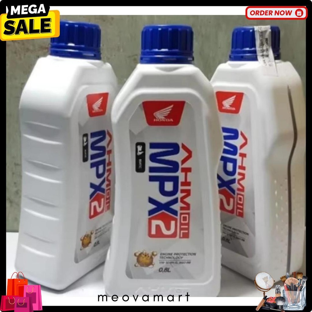 Jual Oli Mpx2 Matic 800Ml Sae 10W-30 Semisintetik Oli Mesin Motor Matik ...