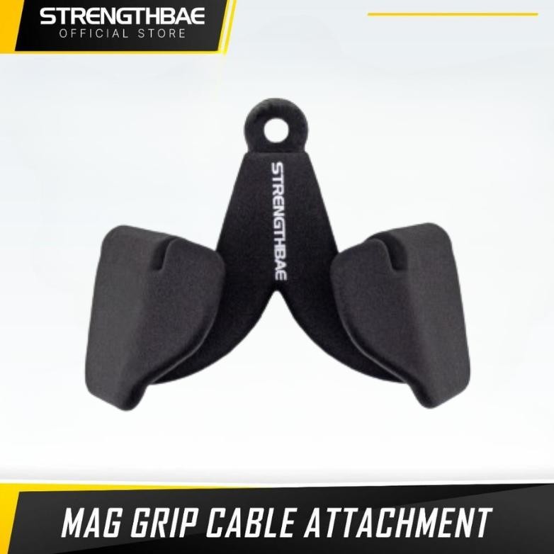 Jual Mag Grip Short Bar 23cm Cable Attachment STRENGTHBAE Lat Pulldown ...