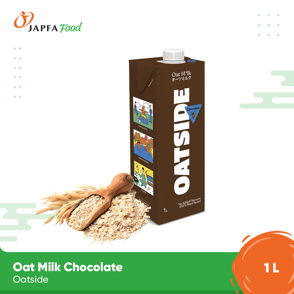 Jual Oatside Oat Milk Chocolate / Susu Gandum Coklat 1 L | Shopee Indonesia
