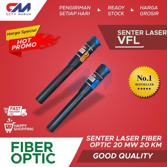 Jual Vfl Senter Laser Fiber Optic 20 Mw 20 Km New Stok | Shopee Indonesia