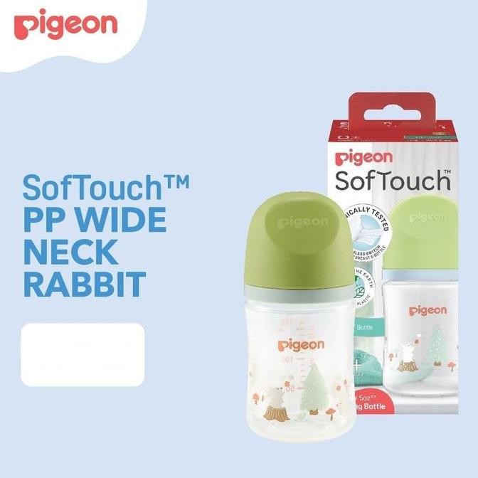 Jual Tersedia Pigeon Wide Neck 160ml / 240ml Pigeon Botol Susu Peristaltic Plus Nipple Bayi ...