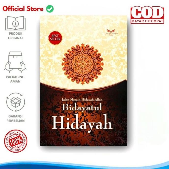 Jual Original Buku Terjemah Kitab Bidayatul Hidayah Jalan Meraih Mendapatkan Hidayah Petunjuk ...