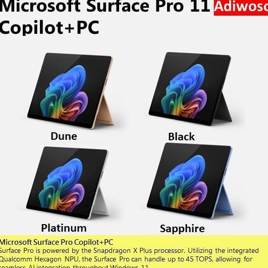 Jual Microsoft Surface Pro 11 Copilot PC | Shopee Indonesia