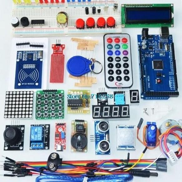 Jual Paket Arduino Mega Rfid Kit Lengkap Compatible | Shopee Indonesia