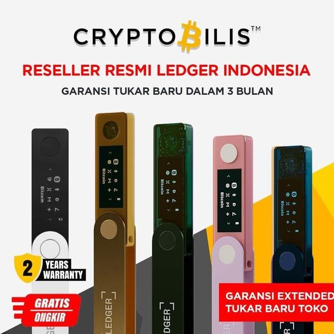 Jual Ledger Nano X - Reseller Resmi Ledger 100% Original & Tersegel ...