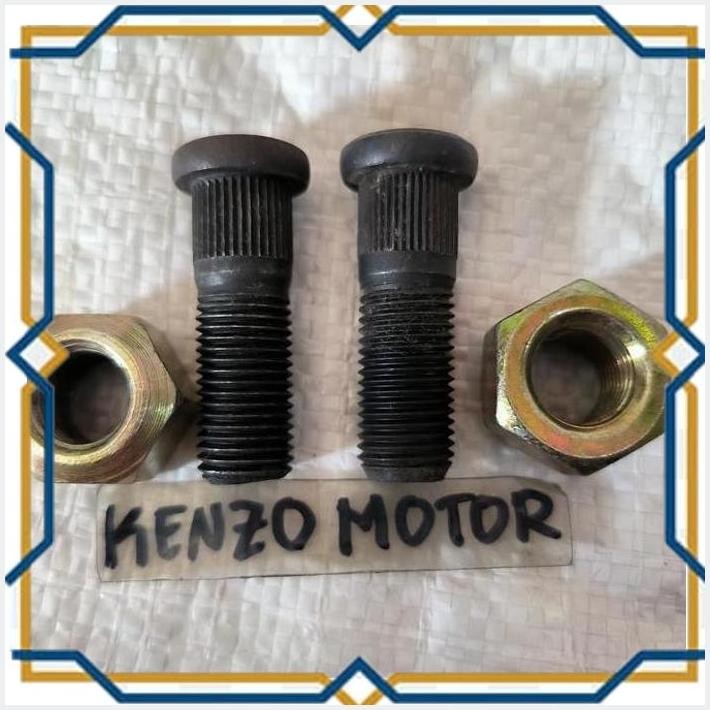 Jual [KEN] HUB BOLT BAUT RODA BELAKANG REAR ELF ENGKEL NHR55 KIRI ATAU ...