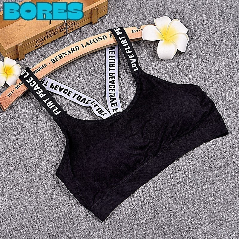 Jual BORES Sport Bra Push Up Gym Fitness Senam Zumba Jogging Yoga ...
