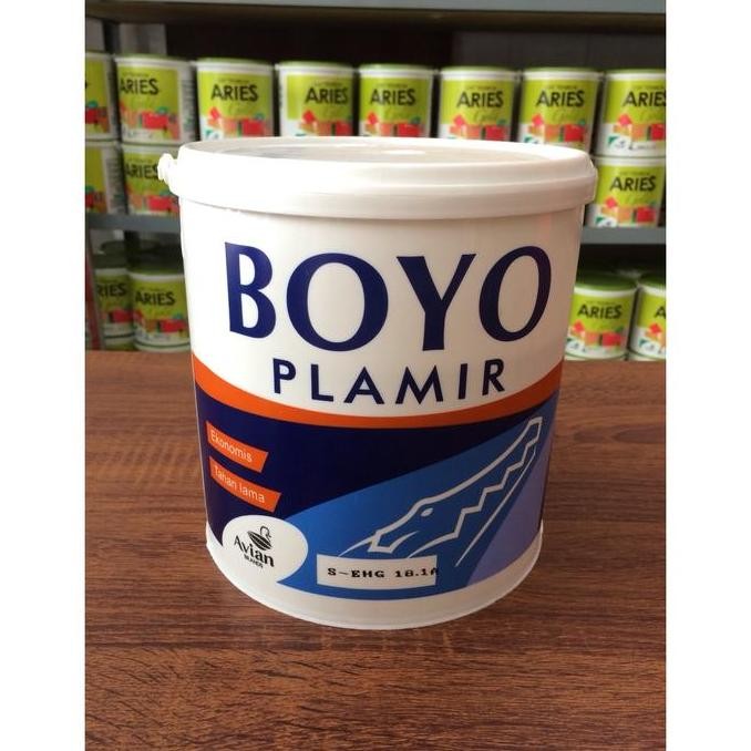 Jual Boyo Plamir / Plamur 5 Kg Dempul Tembok | Shopee Indonesia