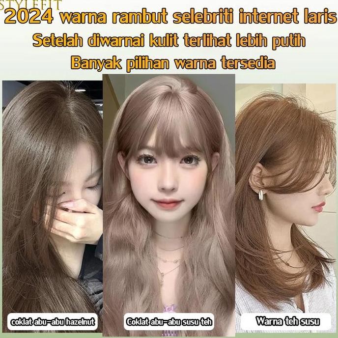 Jual Stok TersediaSTYLE FIT pewarna rambut cat rambut khusus uban ...
