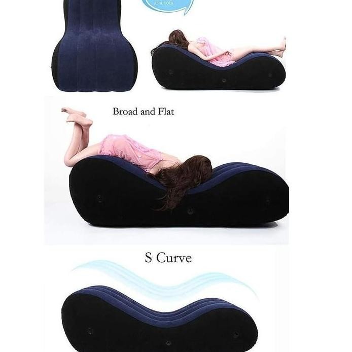 Jual fresh Air Sofa Kamasutra Inflatable Sex Dengan Pompa Portable Sofa ...