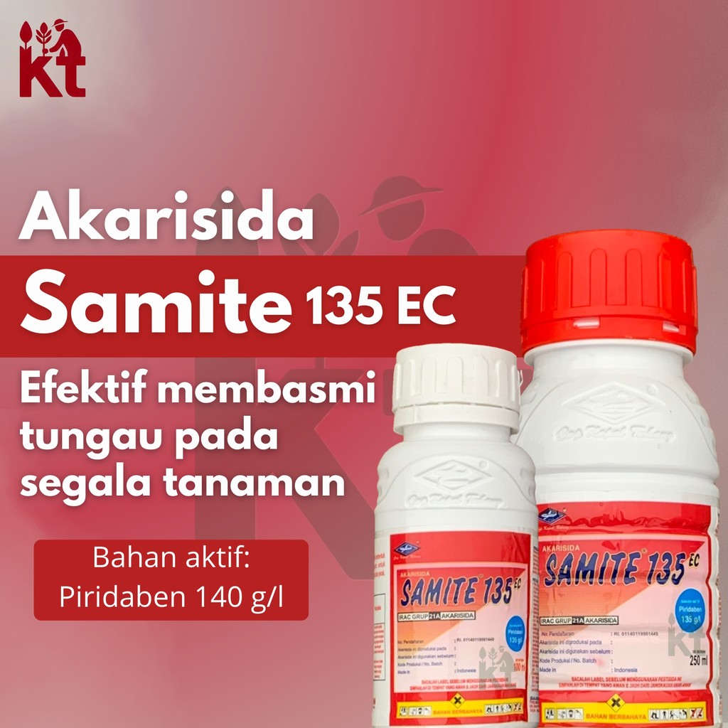 Jual Samite 135 EC - Akarisida - Piridaben 135 g/l - kemasan 100ml ...