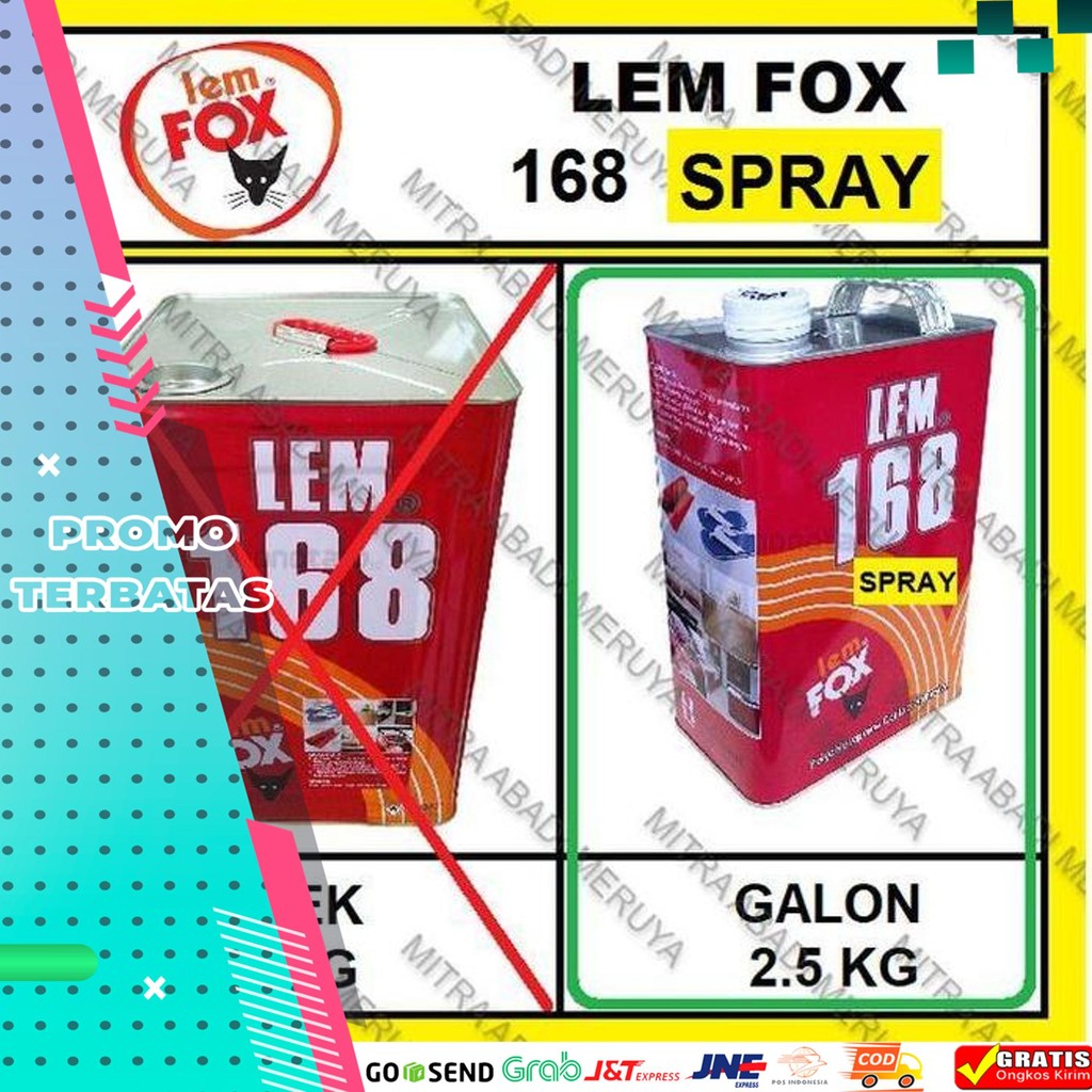 Jual DISKON LEM SPRAY LEM FOX SPRAY LEM KUNING SEMPROT GALON | Shopee ...