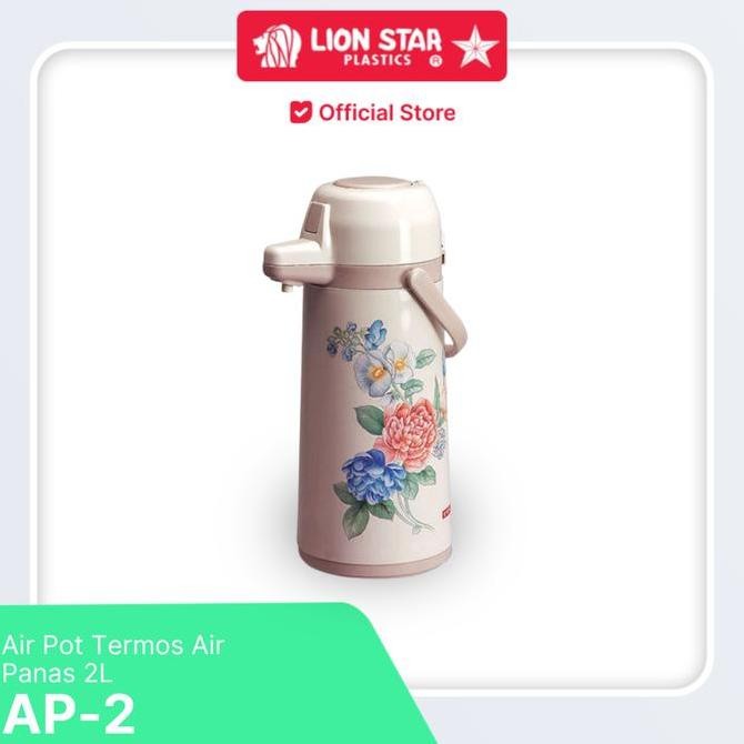 Jual JUAL LION STAR Termos Air Panas dengan Pompa Air Pot 2 Liter AP-2 ...