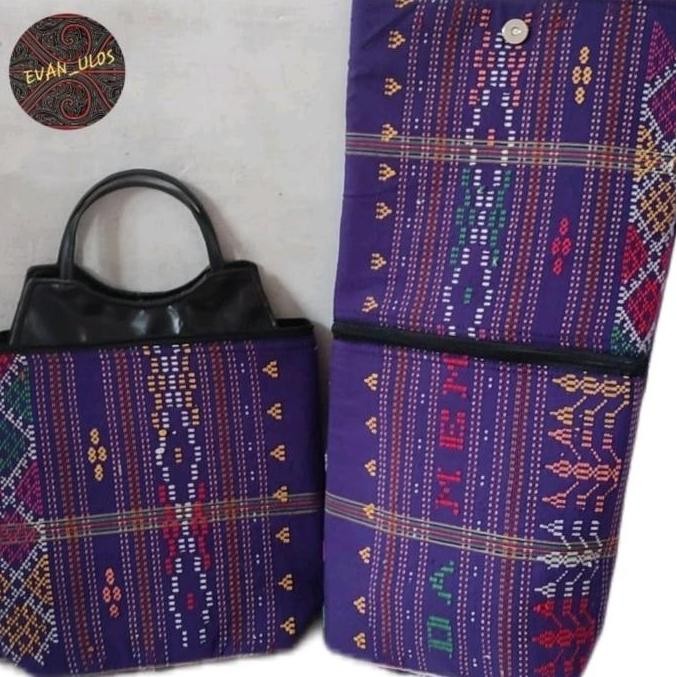 Jual TAS/TANDOK TERBUAT DARI BAHAN ULOS BATAK SEKALIGUS DAPAT DIGUNAKAN ...