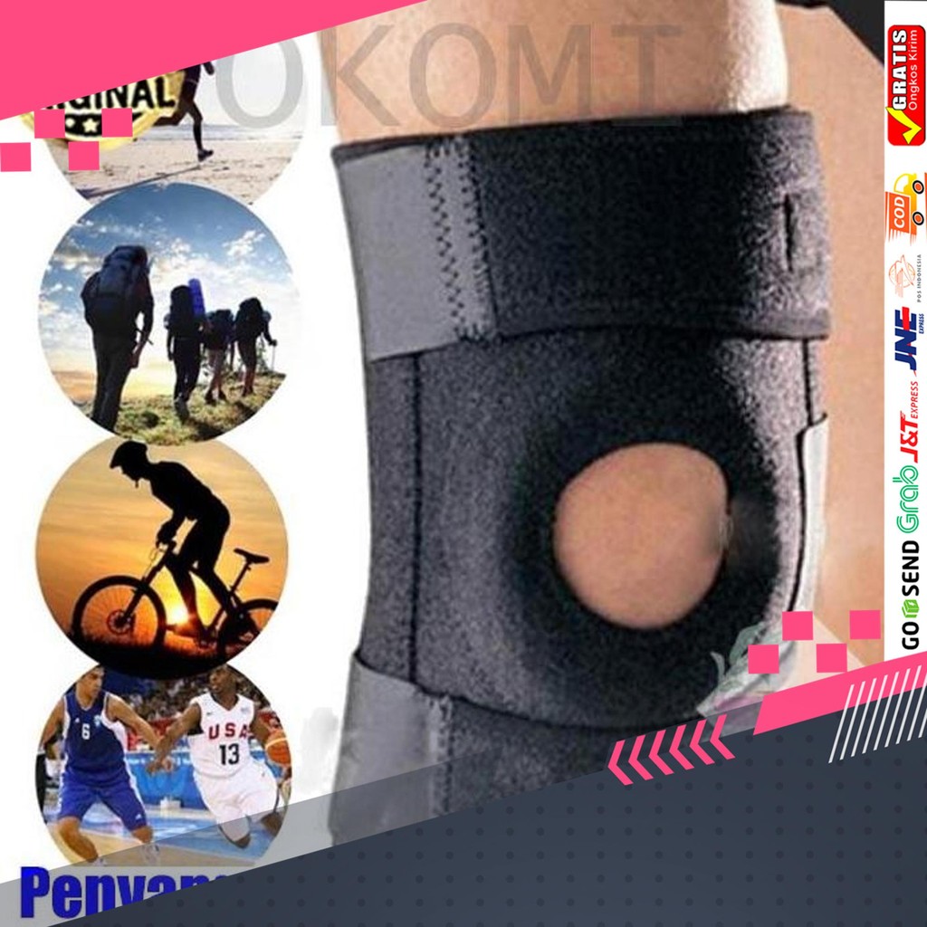 Jual Diskon Kokomi Deker Lutut Dekker Lutut Knee Support Open Patella ...