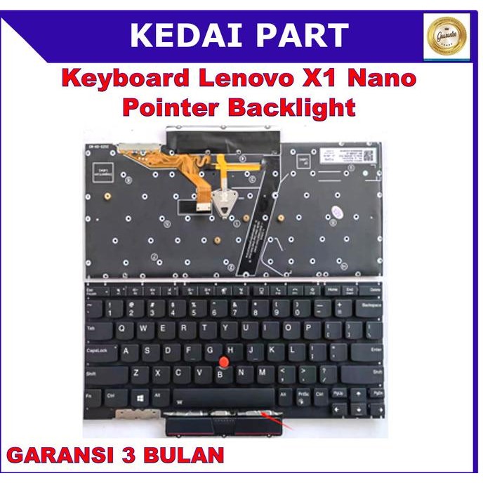 Jual Keyboard Lenovo Thinkpad X1 Nano Gen1 Gen 1 2021 X1C 20un 20uq ...