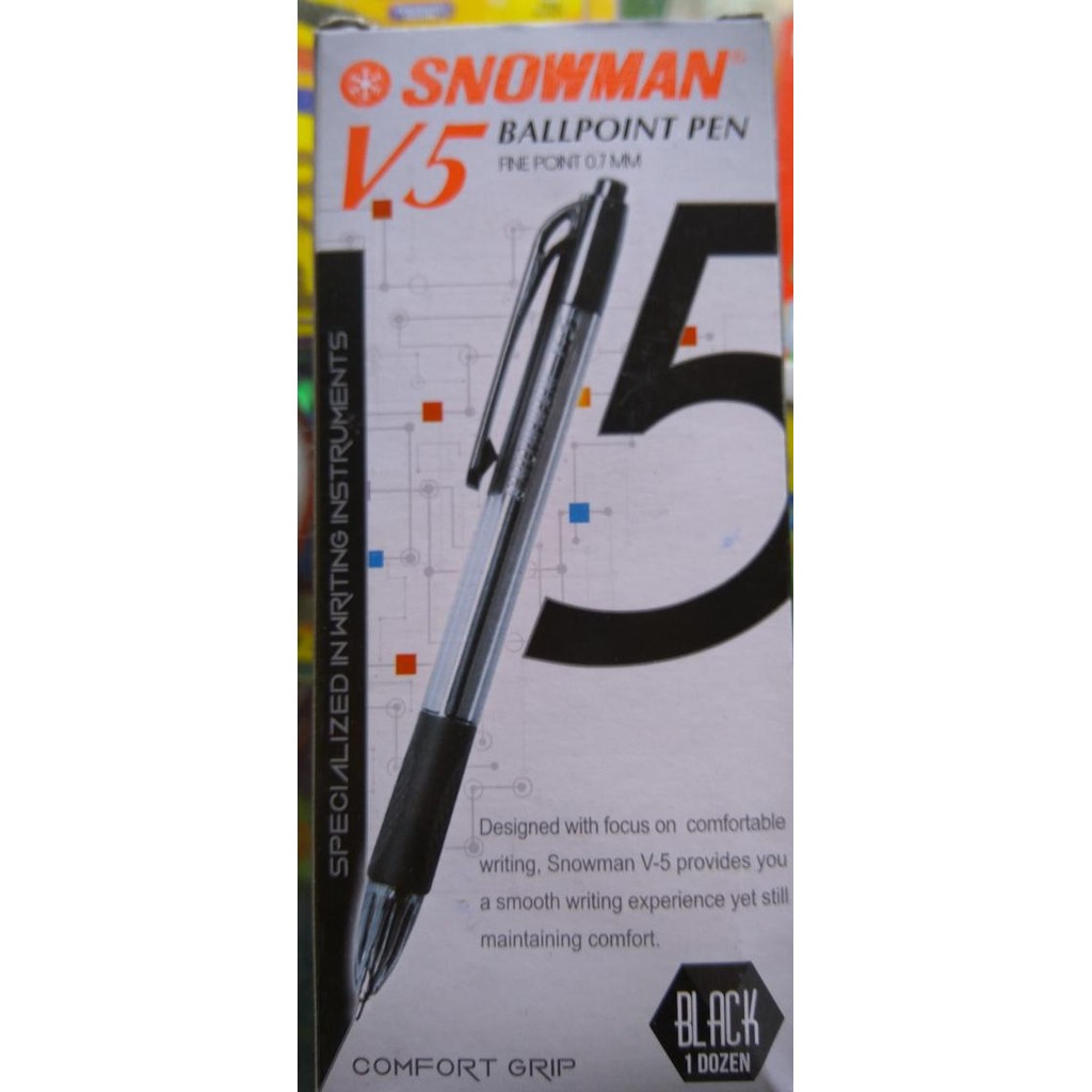 Jual Produk Baru!! Pulpen Snowman 1 pack | Shopee Indonesia