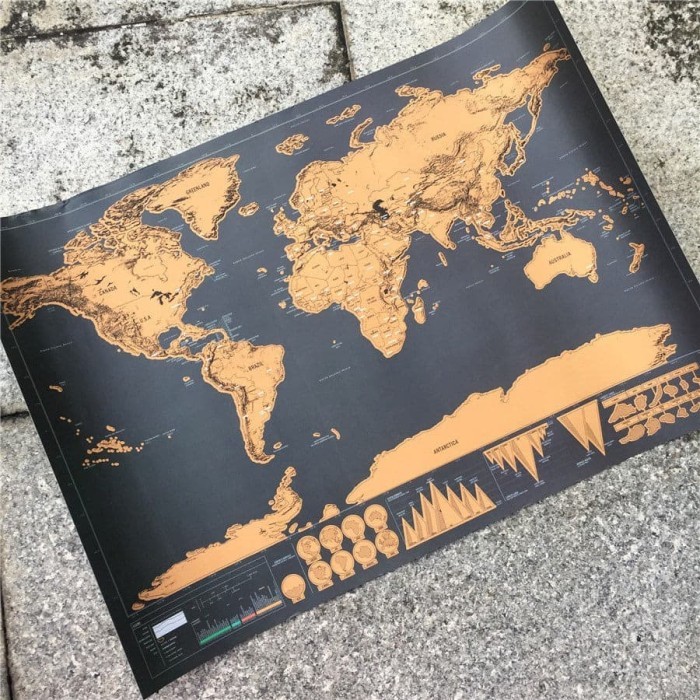 Jual POSTER PETA DUNIA HIASAN DINDING / MAP POSTER | Shopee Indonesia