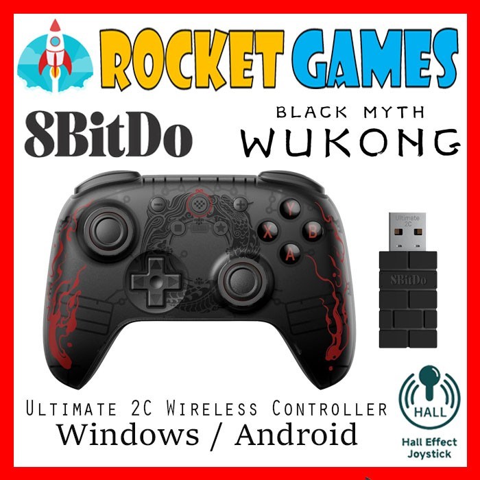 Jual TERBARU 8BitDo Ultimate 2C Wireless Controller Black Myth Wukong ...
