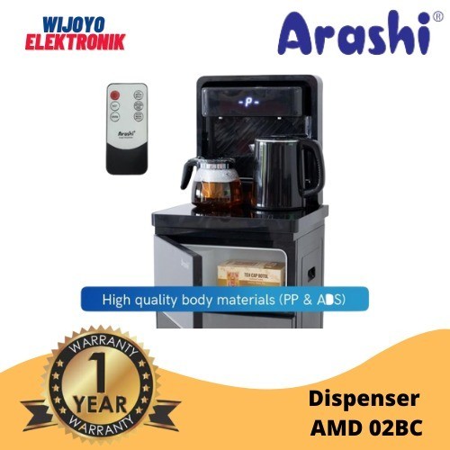 Jual Arashi Dispenser Multifungsi 4 In 1 Galon Bawah + Remote Amd 02 Bc ...