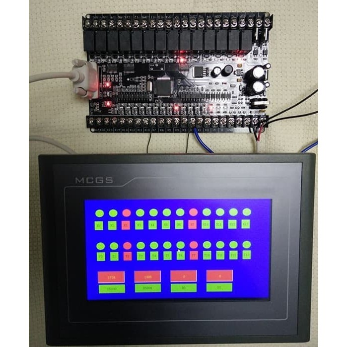Jual HOT SALE! Modbus RTU PLC Controller Board FX1N 32MRT | Shopee ...