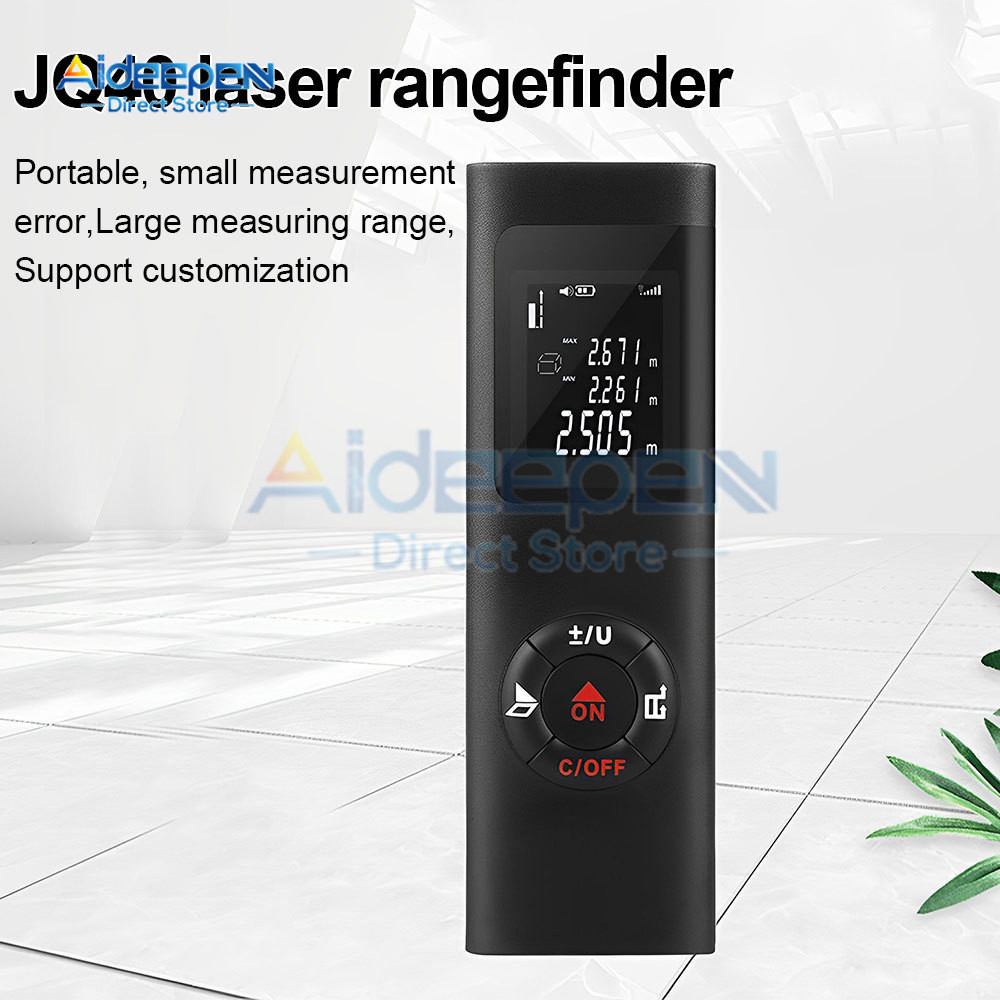 Jual JQ40 Mini Laser Distance Meter 40M 60M Measure Infrared ...