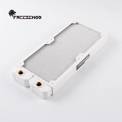 Jual FREEZEMOD pendingin air komputer Radiator tembaga 14 tabung datar ...