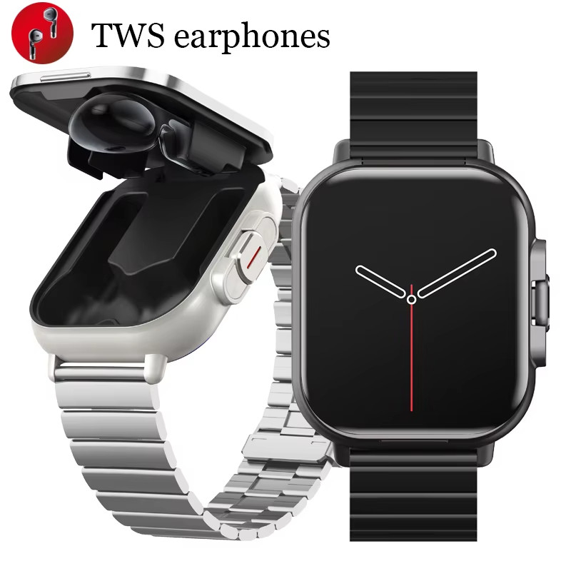 Jual TWS 2 in 1 Smartwatch D8 Sports Watch Bluetooth Headset Calling ...