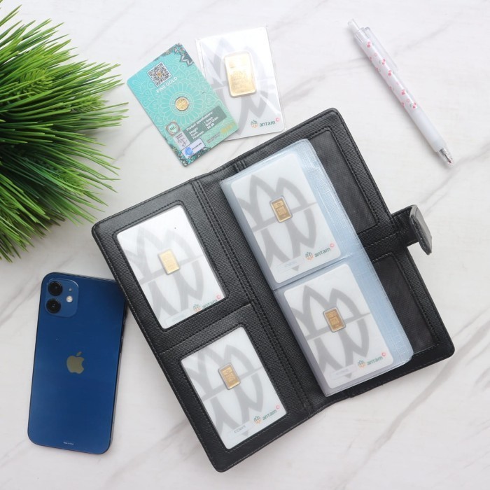 Jual Dompet Antam Card Holder Antam Retro Logam Mulia Yumeproject ...
