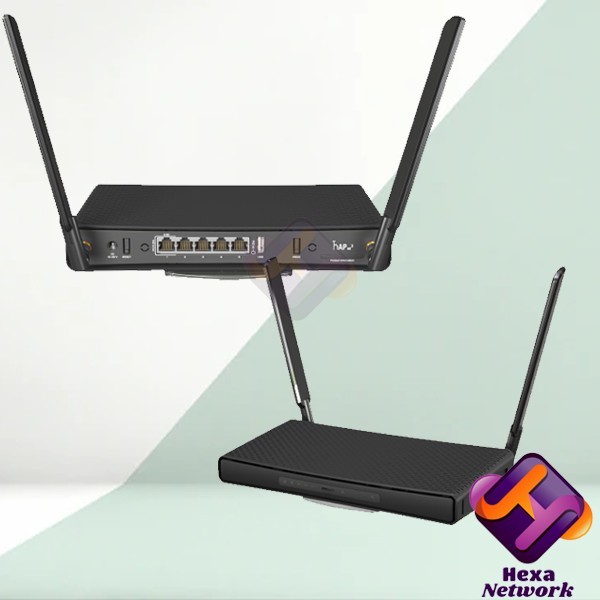 Jual Mikrotik C53UiG+5HPaxD2HPaxD hAP ax3 Routers and Wireless Wifi 6 Unit Baru - Garansi ...